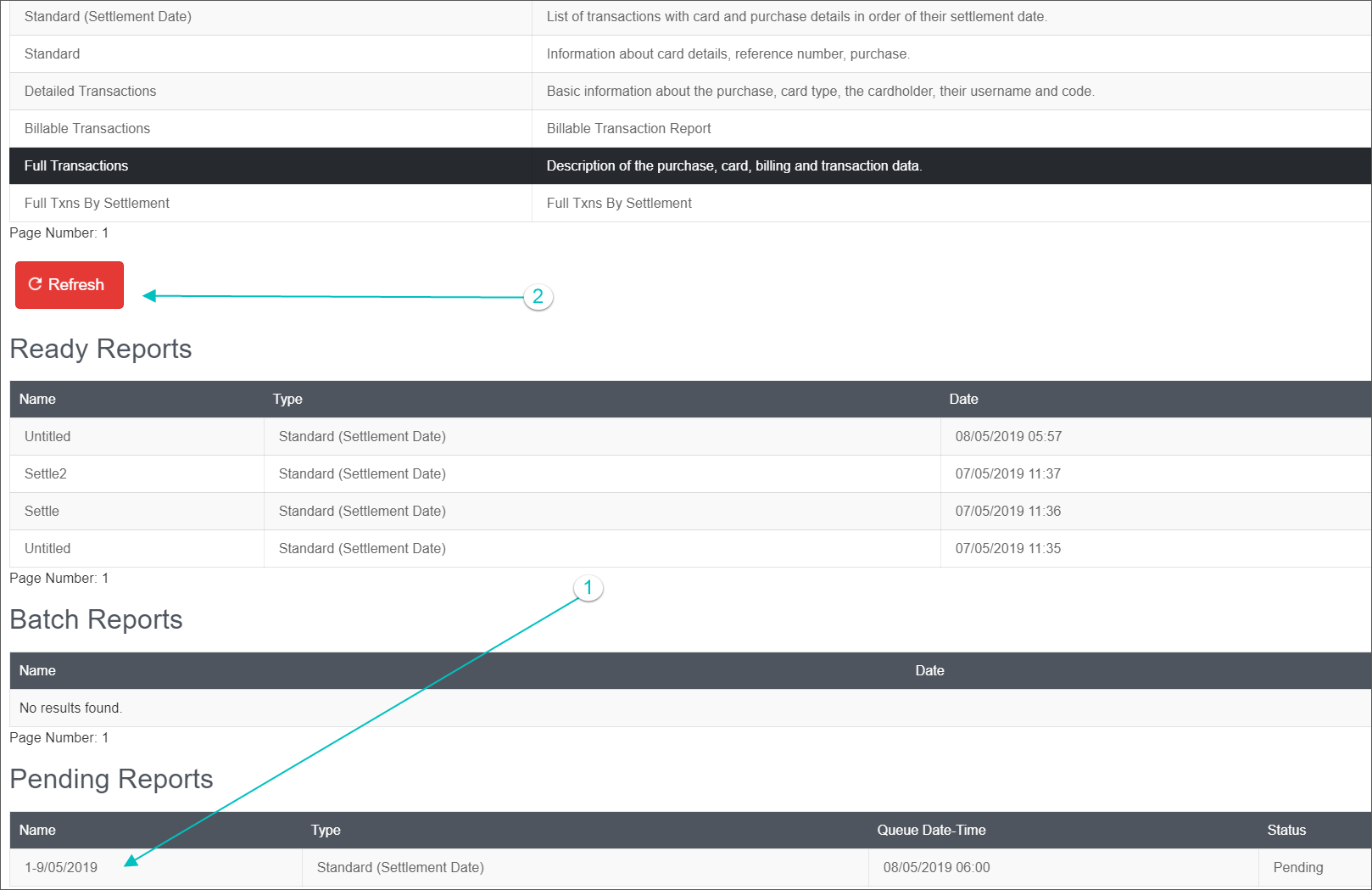 Payment Express Reports – HOMHERO