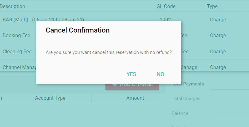 Cancelling a booking and Processing a Refund to a Guest – HOMHERO