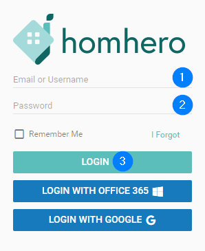 How to login to Homhero – HOMHERO