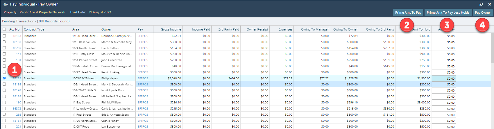 Pay Individual Owner - One-off payment – HOMHERO