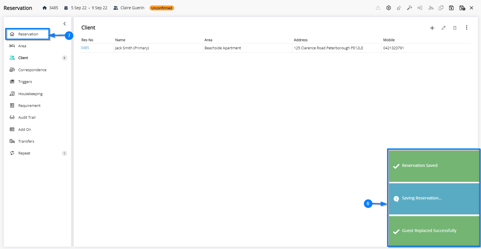 How to change the Guest Name on a Booking – HOMHERO