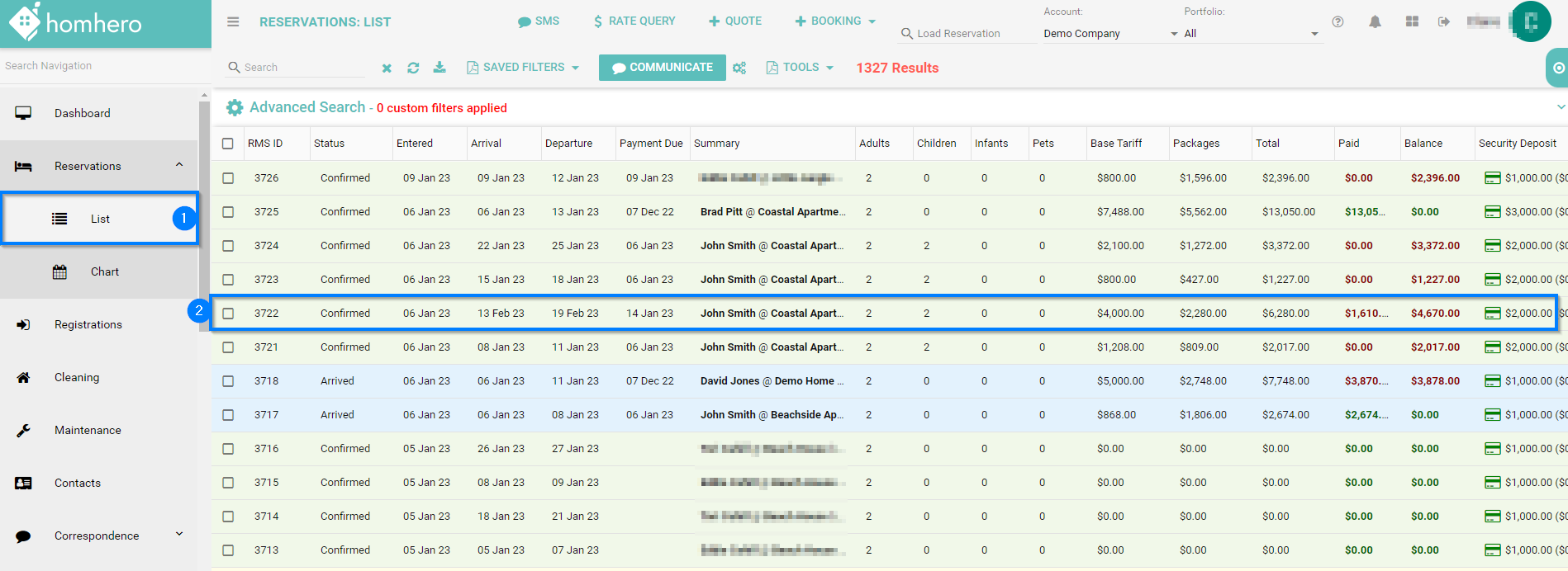 How to Modify a Reservation – HOMHERO